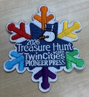 2026 Pioneer Press Treasure Hunt Patch | Treasure Hunt shop